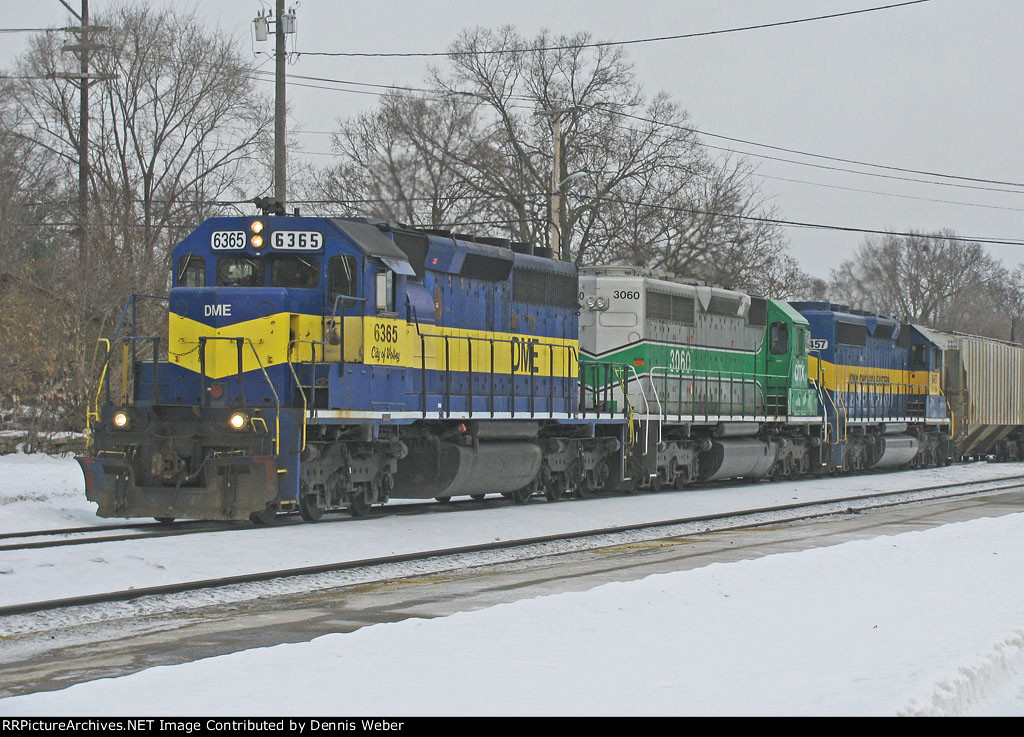 DM&E 6365, CP's Tomah Sub.